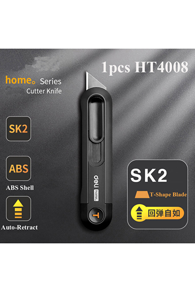 Mijia T Deli Snap-off Utility Knife Retractable Box Cutters 9mm 18mm ...