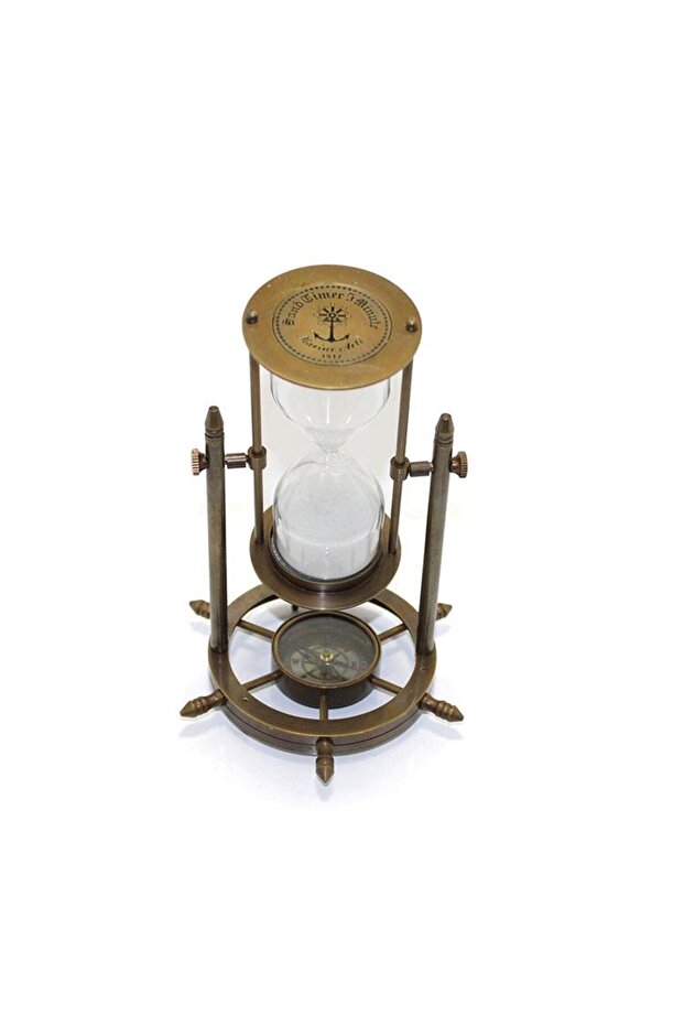 HİMARRY Samur Parti Parti Aksesuar & Kostüm Pirinç Pusulalı Kum Saati ...