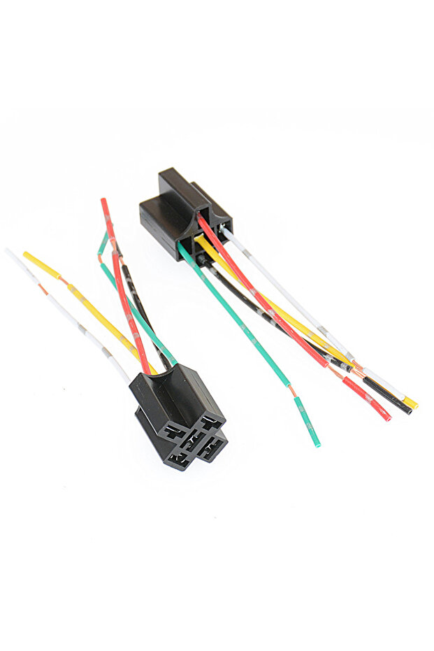 Choice 5CPS 5/10/20Pcs 5 Pin Automotive Relay Socket Harness Connector ...