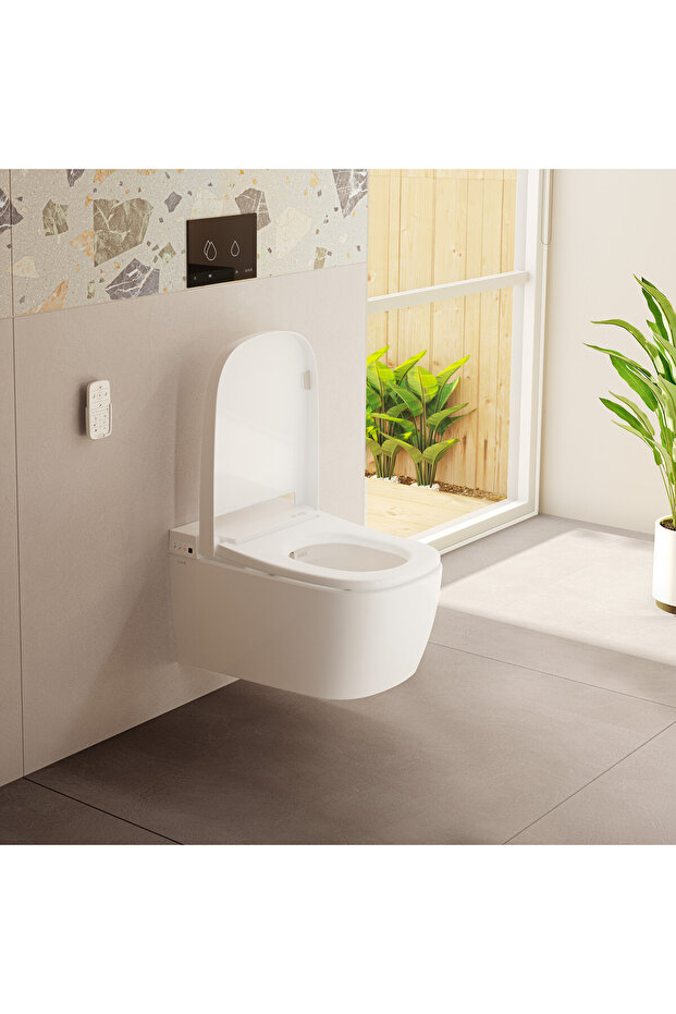 VitrA V-Care Comfort 5674B003-6194 Akıllı Klozet, 60 cm, Beyaz - Fiyatı ...