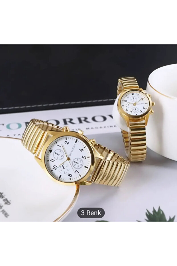 DANLEX Couples Special Women'S, Men's Wristwatch 2 in One- Trendyol
