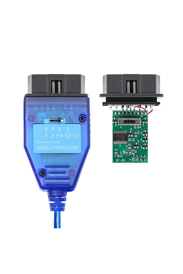 Choice FTDI FT232RL VAG KKL Fiat ECU SCAN OBD2 Diagnostic Cable FTDI ...