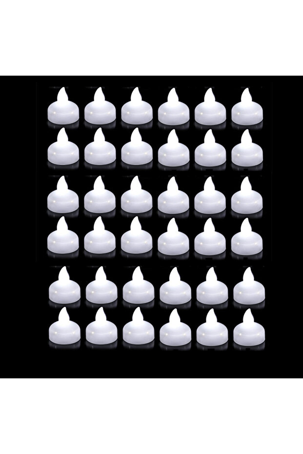 Choice 24/36pc Flameless Floating Candles Waterproof LED Tea Lights ...