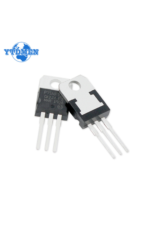 YTDMEN 5pcs stp75nf75 p75nf75 mosfet transistor to-220 field effect ...
