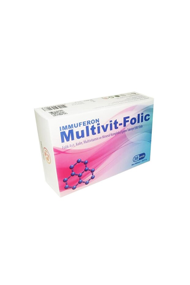 Kuazar İlaç Multivit-Folic Folik asit, Kalsiyum, Magnezyum, Bor 30 ...