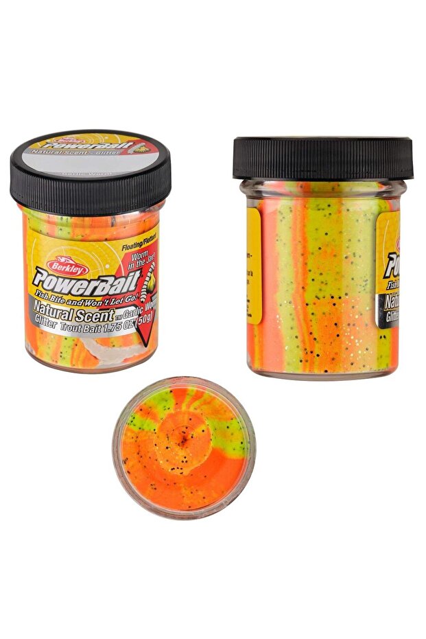 BERKLEY Powerbait Naturel Scent Garlic Worm Simli Alabalık Hamuru ...