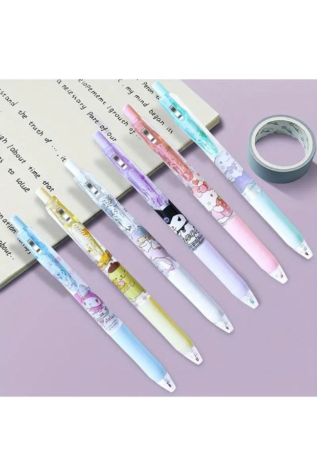 Genel Markalar 1 ADET Sanrio Tükenmez Kalem Anime Kuromi My Melody ...