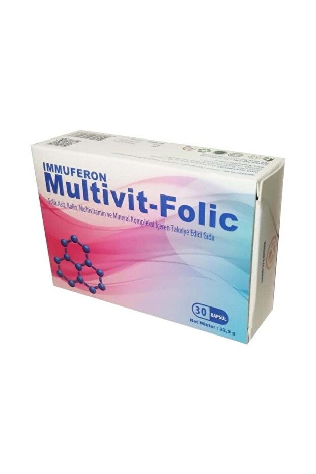 Kuazar İlaç Multivit-Folic Folik asit, Kalsiyum, Magnezyum, Bor 30 ...
