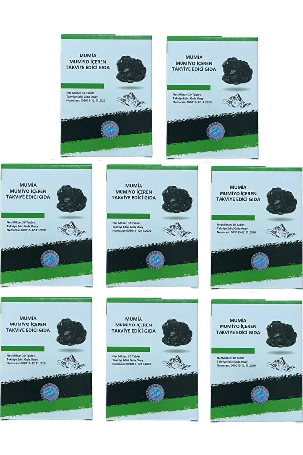 MUMİA MUMİYO İÇEREN TAKVİYE EDİCİ GIDA %100 Saf Mumiyo 30'lu Tablet ...