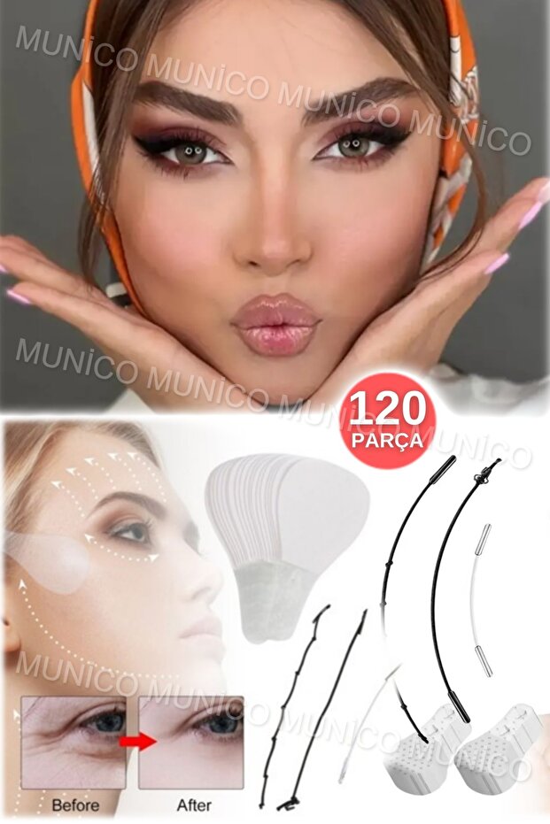 Genel Markalar 120 Adet Yüz Çene Alın Gençleştirici Neck And Eye Lift ...