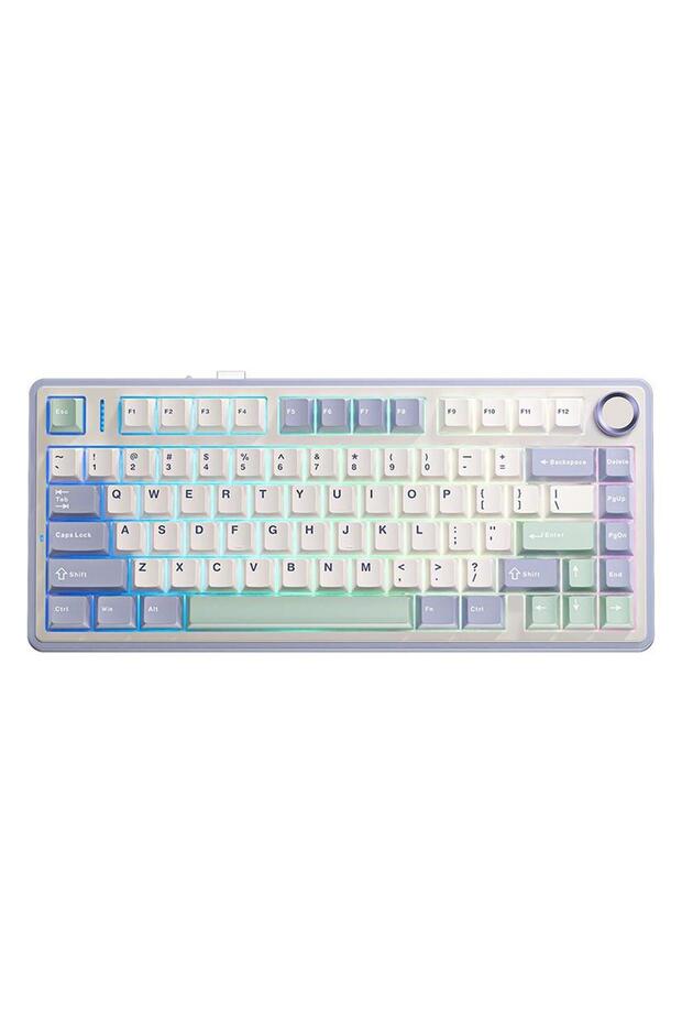 Aula F75 Mekanik RGB TKL Reaper Switch Kablosuz Makrolu Hot Swap Klavye ...