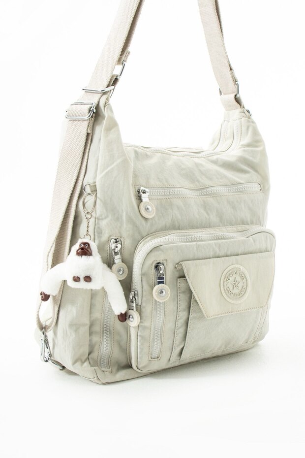 Kenyon Cox Waterproof Fabric Monkey Mascot Gift Backpack and Shoulder ...