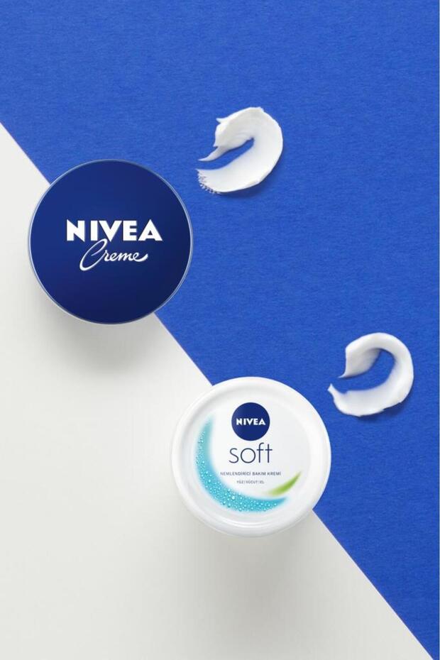 NIVEA Care Cream 100ml And Soft Care Cream 75ml, Hand Face Body ...