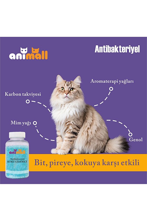 ANIMALL Kedi Kum Koku Giderici Aromaterapi Güzel Kokulu Kıtık Açıcı ...