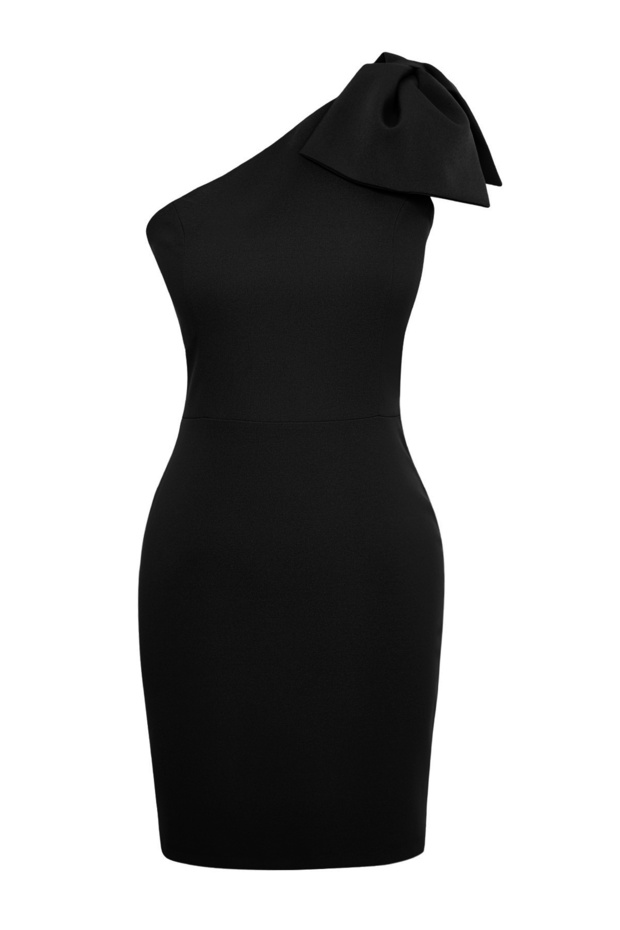 Trendyol Collection Black Body Fitted Bow Detail Woven Short Stylish ...