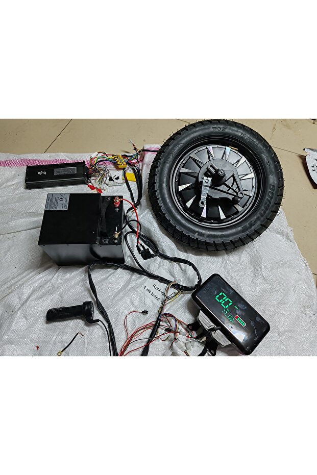 ElektrikliMotor 2000watt 72volt elektrikli motor kitti lityum batarya ...