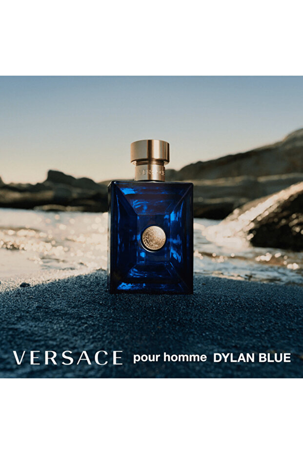 Versace Dylan Blue Pour Homme for Men - Eau de Toilette, 200 ml- Trendyol