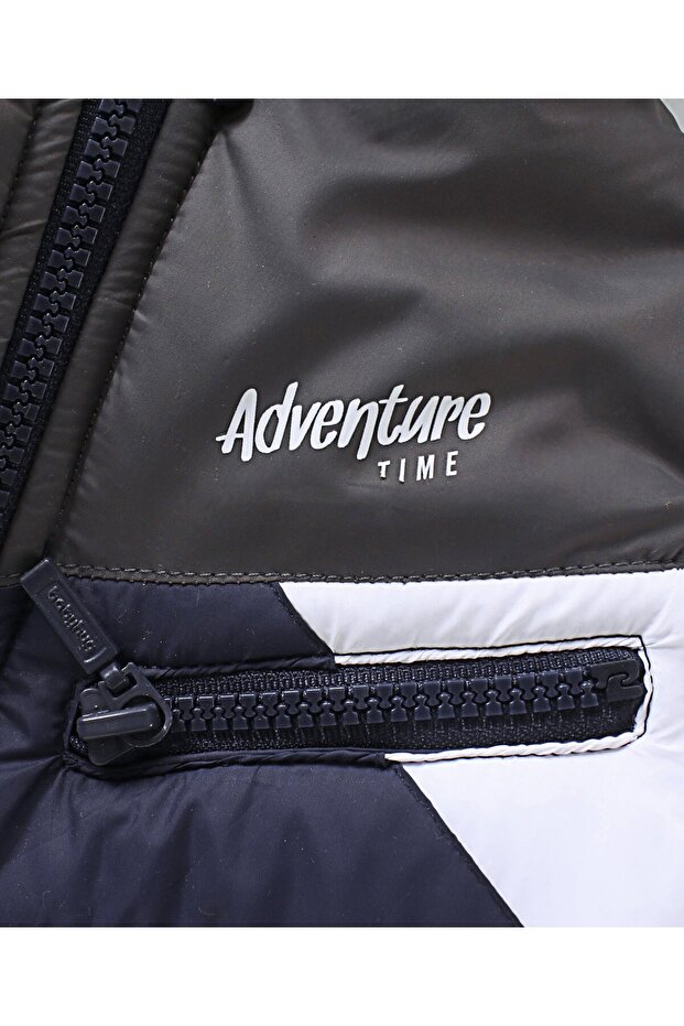 Babyhug Polyester Woven Full Sleeves Padded Jacket with Hood Colour ...