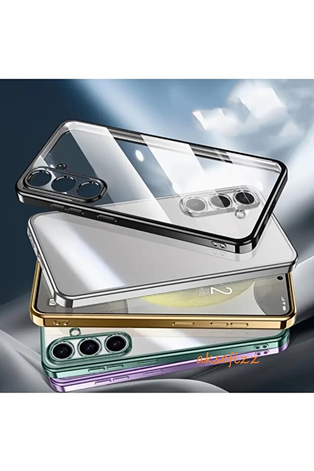 AKSEFİZZ Samsung Galaxy M13-M23 Uyumlu Kamera Lens Korumalı Kenarları ...