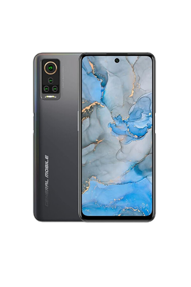 General Mobile Yenilenmiş Gm 22 Pro Single Pearl Black 8 + 128 GB Cep ...