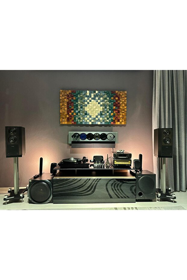 zenedesignstudio Ahşap Akustik Panel,Hifi Ekipman,Wood Wall Art ...