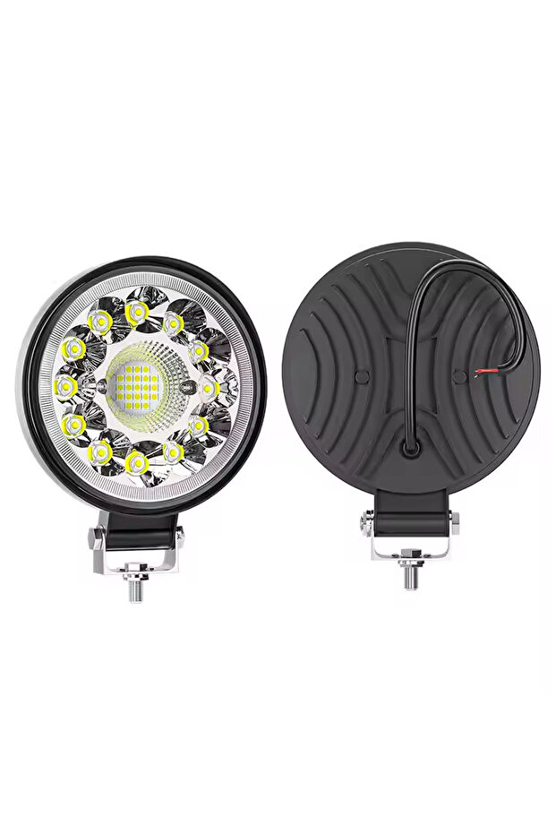ASTRA LED 33LED 12-24 Volt Yuvarlak Spot Far Oto Çalışma Lambası ATV ...