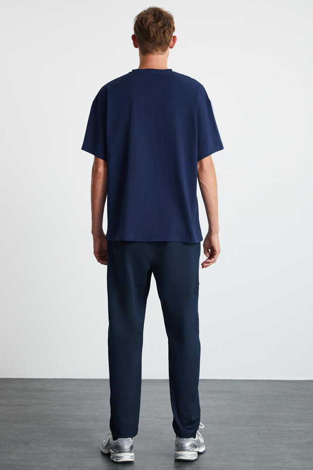 GRIMELANGE River Men's Oversize Fit Loose Cut Embroidery Embroidered ...