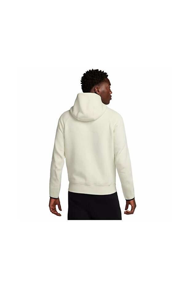 Nike Nike Tech Fleece Full Zip Windrunner Men's Cream Sweatshirt-Fb7921 ...