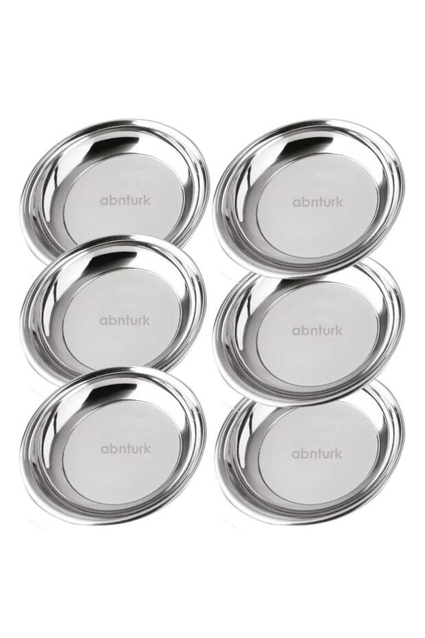 abnturk Yaşam Boyu Garantili 6 adet 20cm Paslanmaz Çelik Çukur Yemek ...