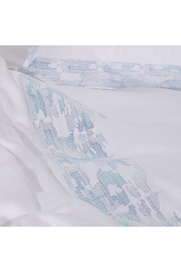 Chakra Marla Bambu King Size Nevresim Seti 230X220 Cm Beyaz - Fiyatı ...