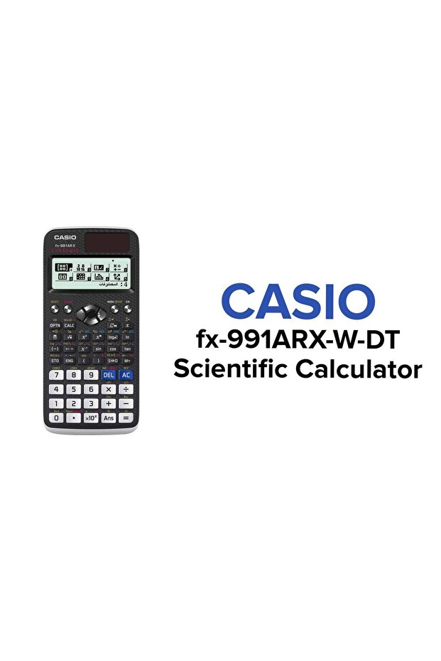 Casio Scientific calculator in arabic and english fx-991AR X with 542 ...