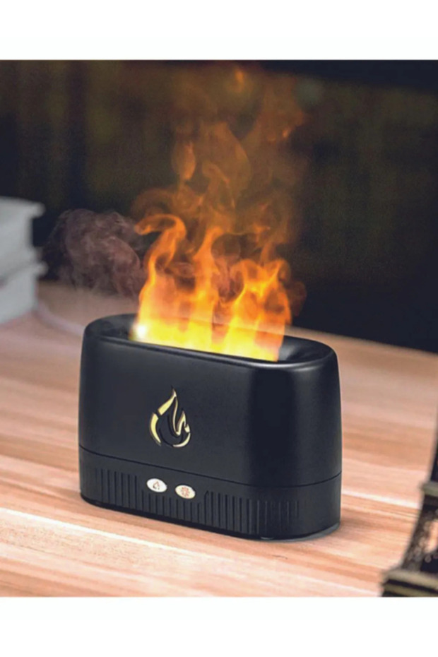 Golden Tech Ultrasonik Hava Nemlendirici Simülasyon 3d Alev Işığı Nemlendirici - Buhar Makinesi ...