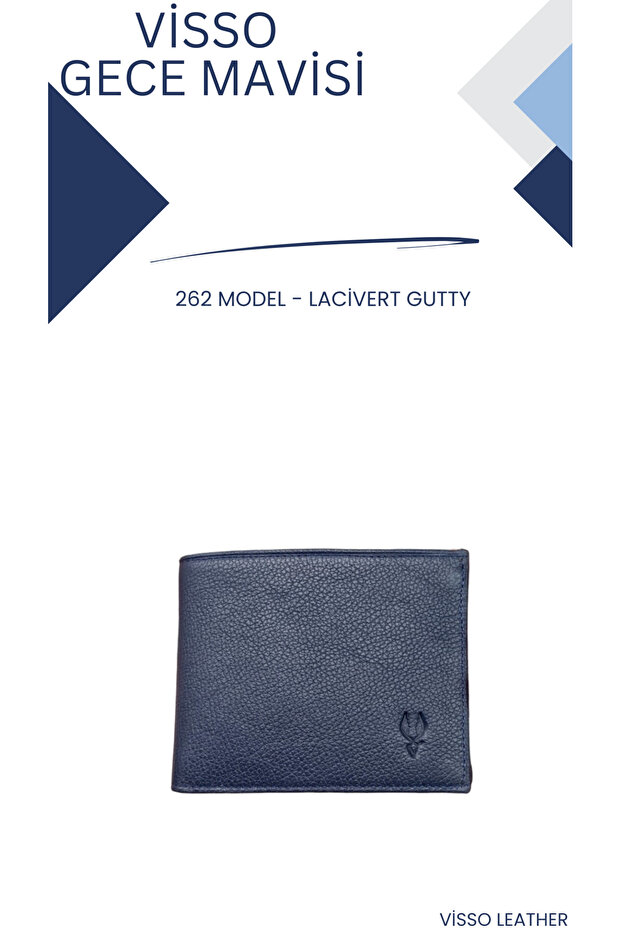 Visso leather Visso 1262 Hakiki Deri Çift Kimlik Bölmeli Klasik Erkek ...
