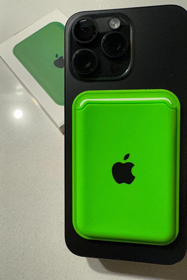 L'eDoren Apple Iphone Uyumlu Telefon Arkası Magsafe Silikon Cüzdan ...