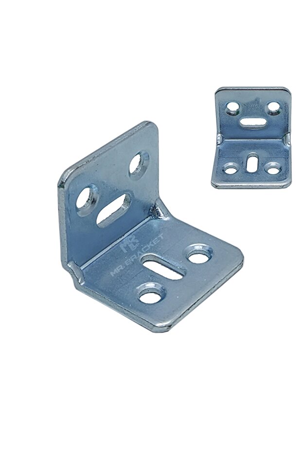 MR.BRACKET 10 Ad. L Demir Gönye Köşebent 30x25x25mm - Mobilya Dolap Raf ...