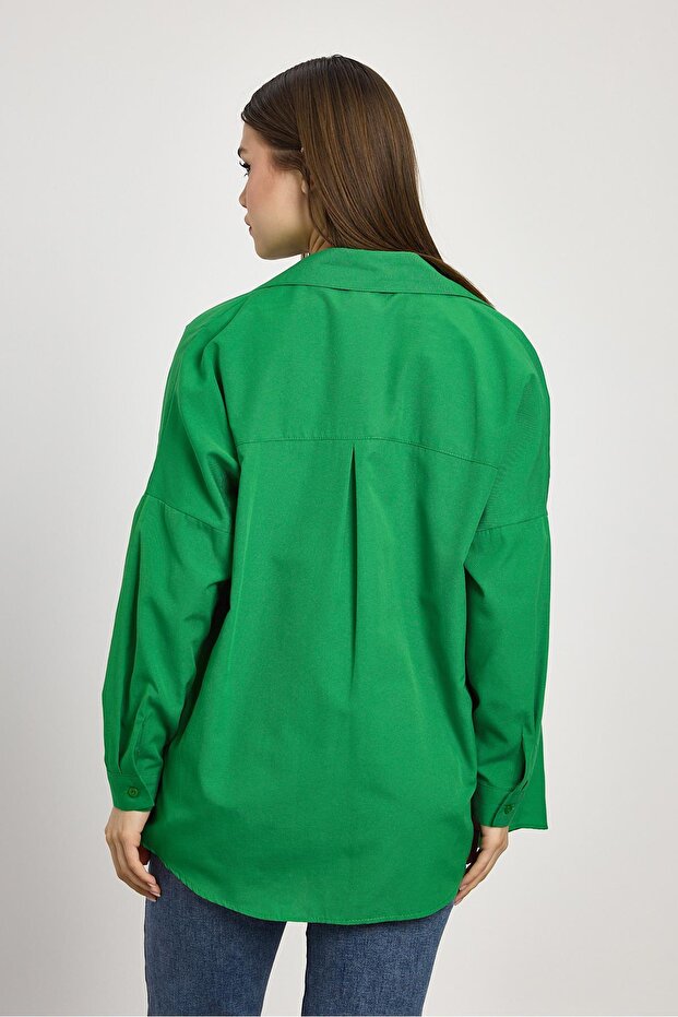 Rays Benetton Green Relaxed Fit Relaxed Cut Basic Benetton - 6621A ...