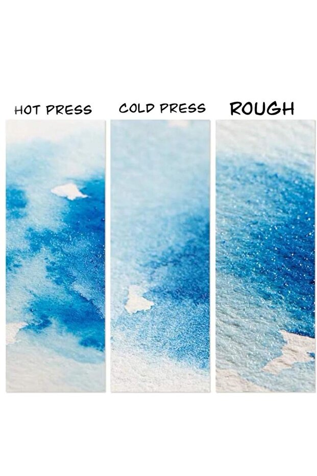 BAOHONG Suluboya Kağıdı Akademi (COLD PRESS) 38x28cm, 200gr (20 SAYFA ...