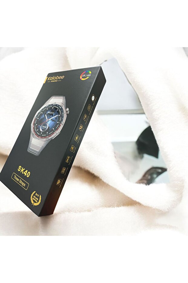 KALOBEE SK40 Amoled Ekranlı Akıllı Saat 3 Kordonlu - Fiyatı, Yorumları
