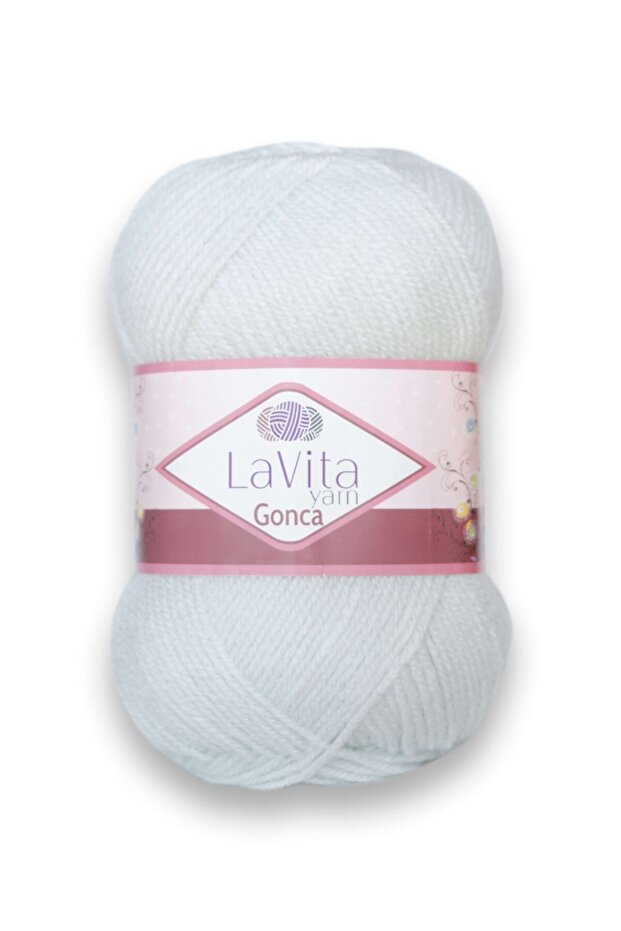 LaVita Yarn Gonca El Örgü Ipligi 5-пакет Taka Yarn (8131-БІЛИЙ) – Купуй ...