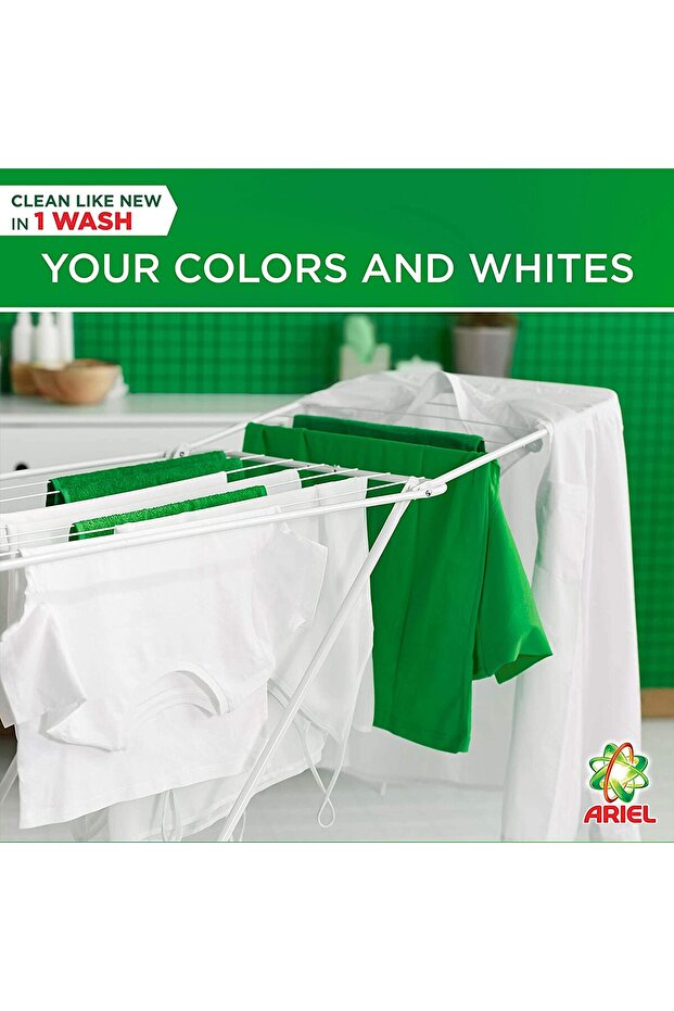 Ariel Liquid Laundry Gel | 1.8 L x 2 | Original Clean Formula- Trendyol