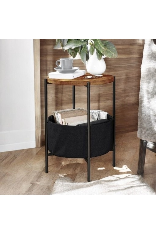 EVA İTHALAT eva yan sehpa çantalı gazetelikli kahve sehpası sunum ...