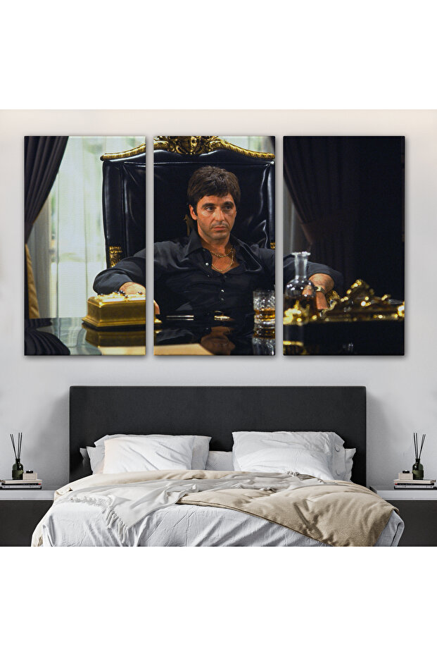 Storizaa Scarface Alpacino İtalyan Mafya Kanvas Tablo-5137 - Fiyatı ...