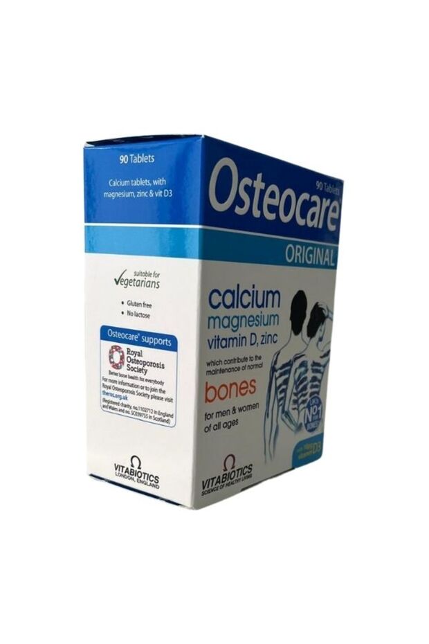 Vitabiotics OSTEOCARE ORIGINAL 90 TABLET CALCIUM MAGNESIUM VİTAMİN D ZINC - Fiyatı, Yorumları