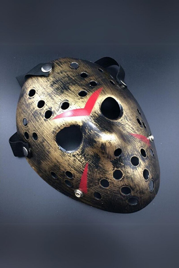 ReilaParty Halloween 13. Cuma Jason Hokey Maskesi Bakır - Cadılar ...