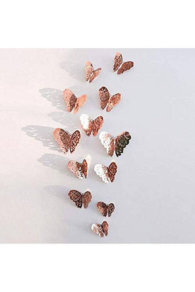 STOREMAX modashine ProFisher Ev Dekorasyon 3D Metalik Bakır Renk Oyma ...