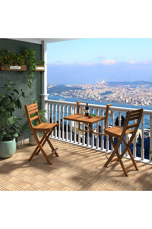 INTERBUILD REAL WOOD Interbuild "gerçek Tik".ahşap Karo Deck. Yüzeyi ...