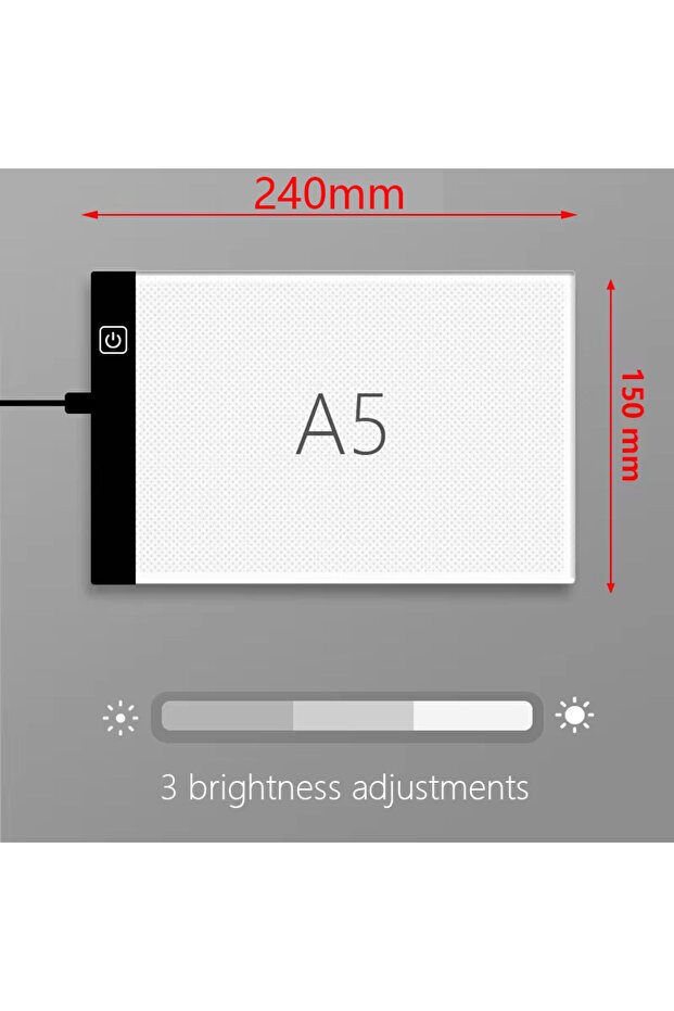 Choice A5-2 A4/A5 LED Drawing Copying Table Transparent Copying Table ...