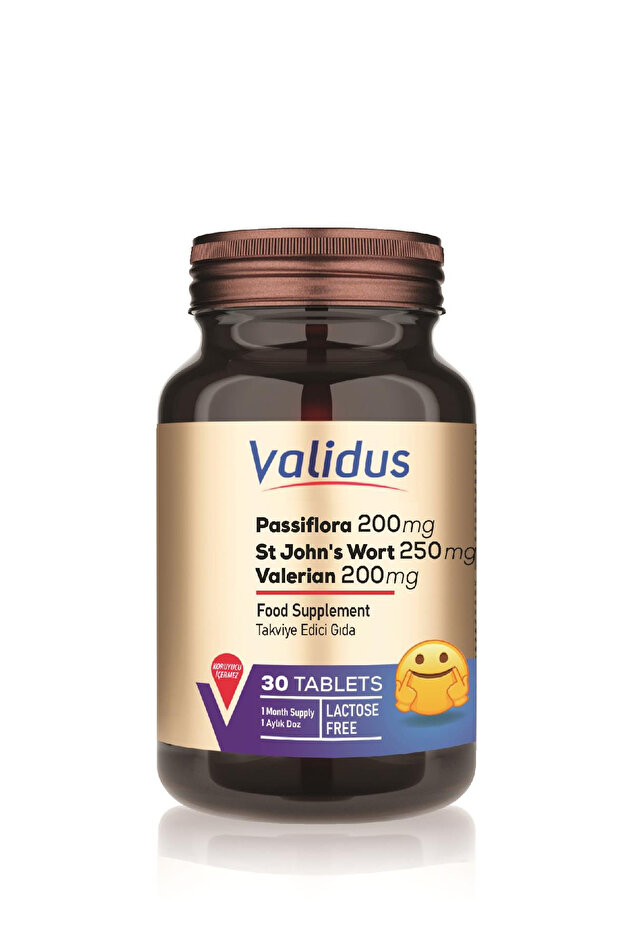 Validus Passiflora + Valerian + Lavander + Camomille + St. John's Wort ...