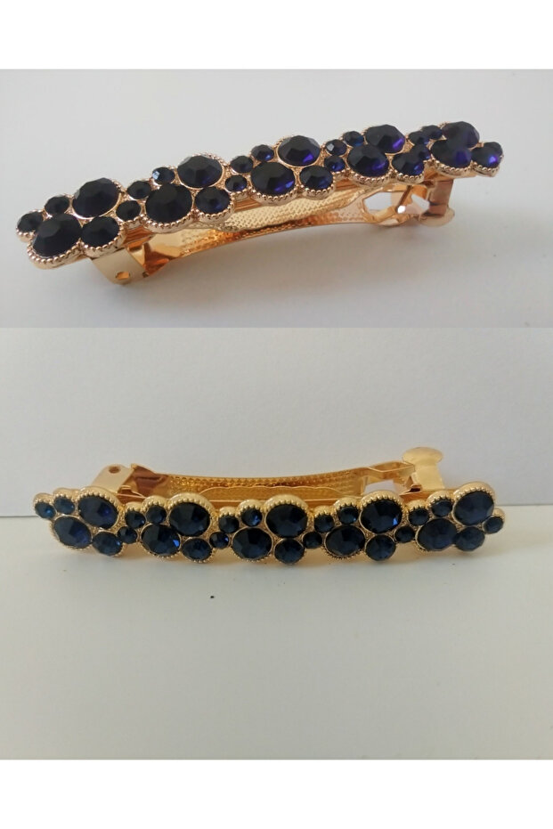 chibi Κομψή αγκράφα με κλιπ με μαύρη πέτρα που αλλάζει χρώμα στο φως ...