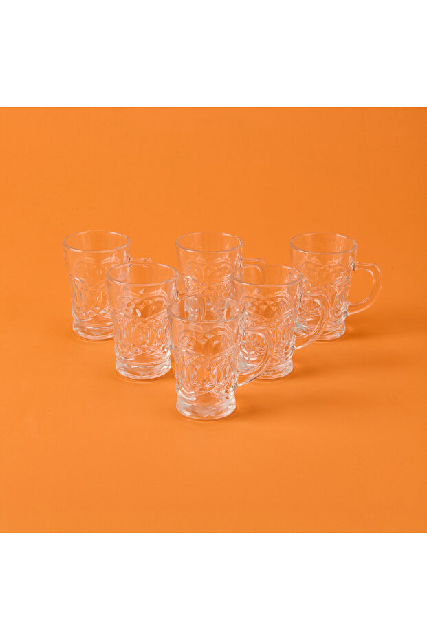 Genel Markalar Oliver Diamond 6'lı Kupa Seti - Şeffaf - 220 ml - Fiyatı ...